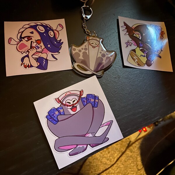 Deep Cut Acrylic Keychains - Etsy