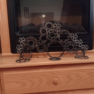 Bicycle Art, Cycle Tandem Stainless Steel Metal Key Ring, Cycle Key ...