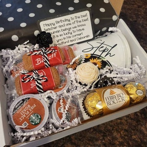 Deluxe Starbucks Coffee Gift Box Coffee Lover Coffee Addict - Etsy