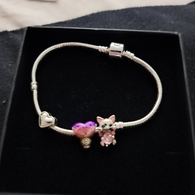 925 Silver Charms for Charm Bracelet Alphabet Charm Personalised ...