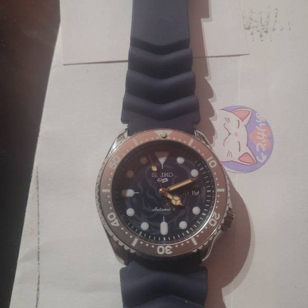 Skeleton Dial Blue NH35 Movement High-end Modification Dial Face 28.5mm ...