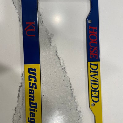 House Divided License Plate Frame - Etsy