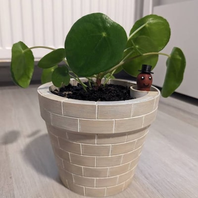 Plant Pot STL 3D Print File Model bellvere for Planters and Big Plant ...