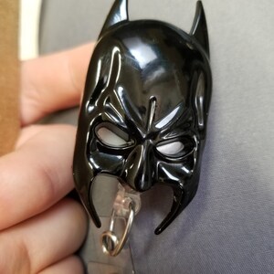 Batman Mask Retractable ID Badge Reel Nurse Badge Reel | Etsy