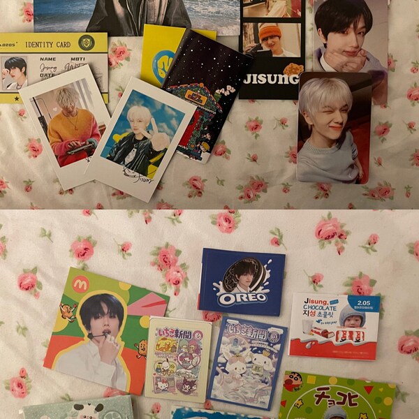 Ateez Selfie/selca Bias Photocards Hongjoong, Seonghwa, Yunho, Yeosang, San, Mingi, Wooyoung ...