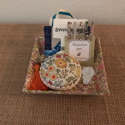 Handmade Fabric Jewelry Box With Liberty of London Fabric Long 7 - Etsy