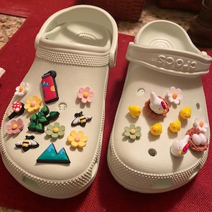 Bear Croc Charm Set Set of 3 Charms | Etsy