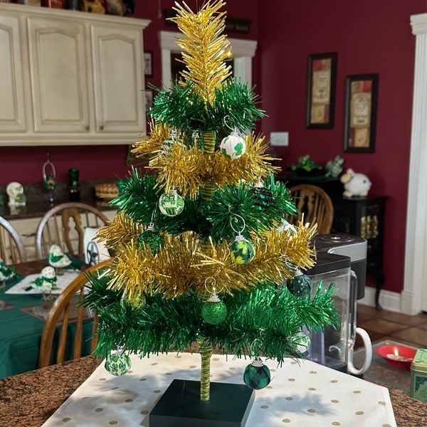 48 Classic Tinsel Feather Tree Tabletop Christmas Retail Tree - Etsy