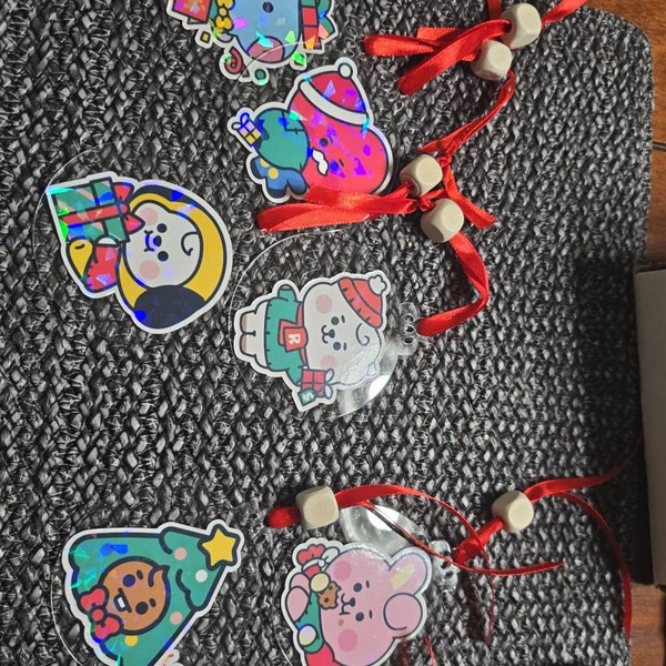 BTS BT21 Forever Army Magnetic Bookmarks * BTS Bookmark - Etsy