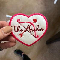 The Archer Embroidered Patches - Etsy