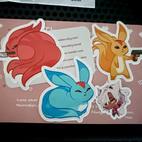 FFXIV Stickers G'raha Tia & Crystal Exarch | Final Fantasy XIV | - Etsy