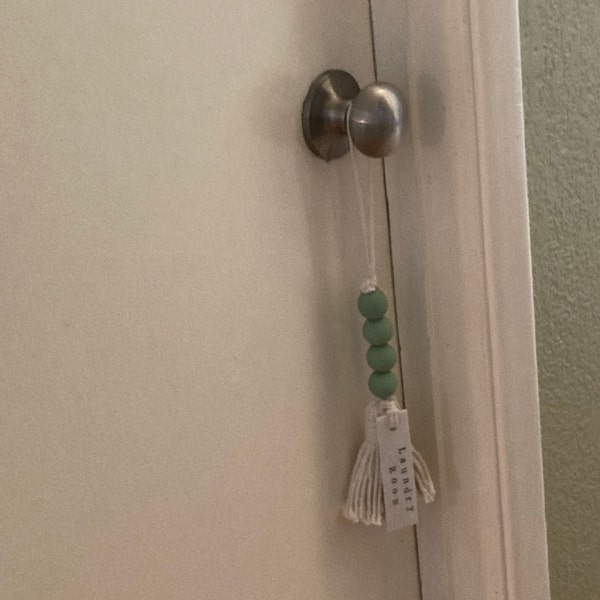 Circle Edition Occupied Bathroom Door Sign Do Not Disturb Wood Bead ...