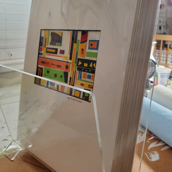 Clear Acrylic Art Print Display Bin (small) - Etsy