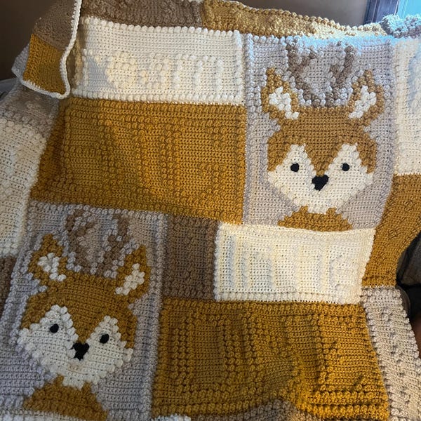 LITTLE ONE Pattern for Crocheted Blanket - Etsy