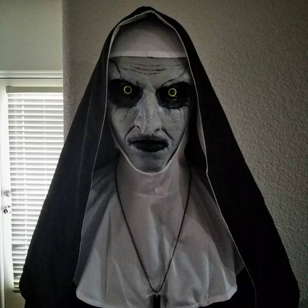 Demon Nun Mask inspired by Valak - Etsy