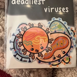Bacterial Infections and Disease Sticker Set - Etsy
