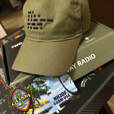 Embroidered Call Sign and Name Tactical Hat With American Flag on Side ...