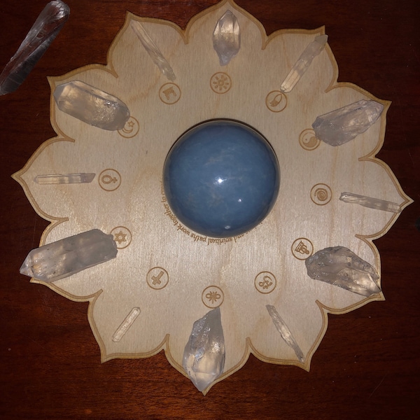 Reiki World Peace Crystal Grid - Altar Decoration - Etsy