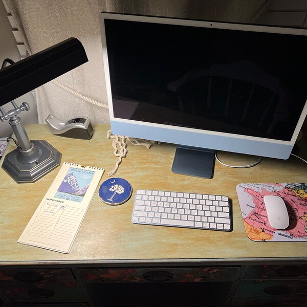 Funny Cute Crafting Computer Desk Mouse Pad. Non-slip Office Hobby ...