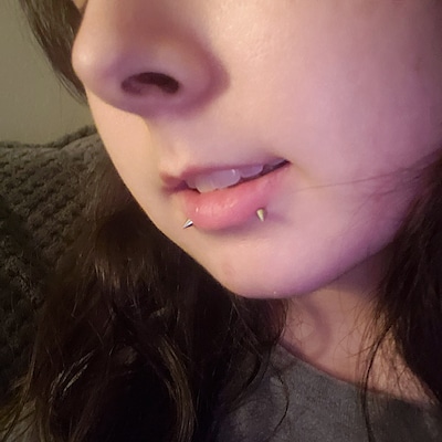 Implant Grade Titanium Threadless Spike Push in Top 3mm 4mm Tragus Nose ...