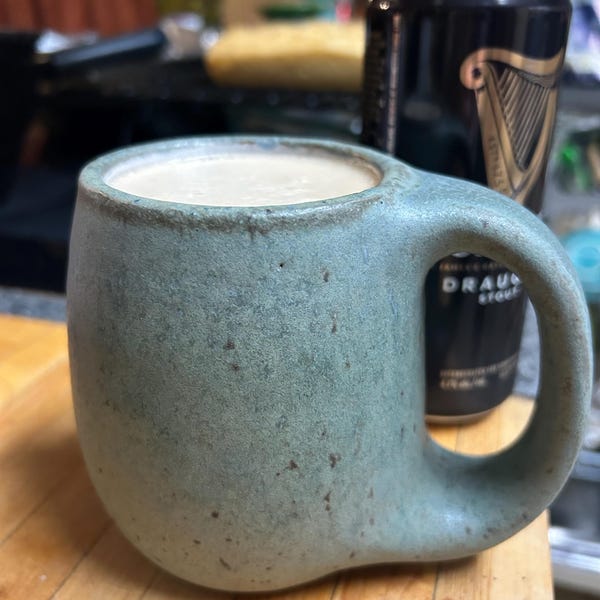 MADE TO ORDER Aged Green Mug 16oz, Ceramic, Pottery, Handmade ...