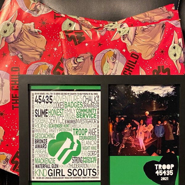 Girl Scouts Poster, Girls Scouts Art, Gift for Girl Scout, Troop Leader ...