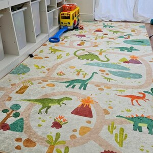 Personalizable Scandinavian Boho Kids Rug Nursery Rug - Etsy
