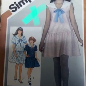 6516 Vintage Simplicity Sewing Pattern Misses Pullover Top - Etsy