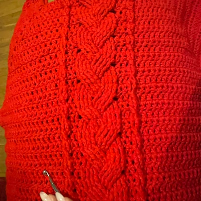 Crochet Hex Cardigan Pattern PDF INSTANT DOWNLOAD video - Etsy