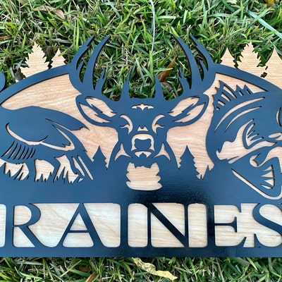 Hunting/outdoor Signs Digital Laser Ready File SVG - Etsy