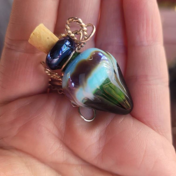 Tree Froggy Enameled Copper Disc Necklace - Etsy