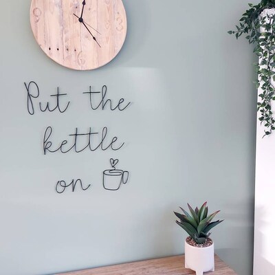 GOOD NIGHT Wire Word / Handmade Sign / Wall Wire Sign / Home - Etsy UK