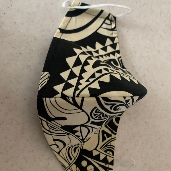 Aloha Hawaiian Face Masks 3 Layer Filter Japanese Koinobori Carp ...