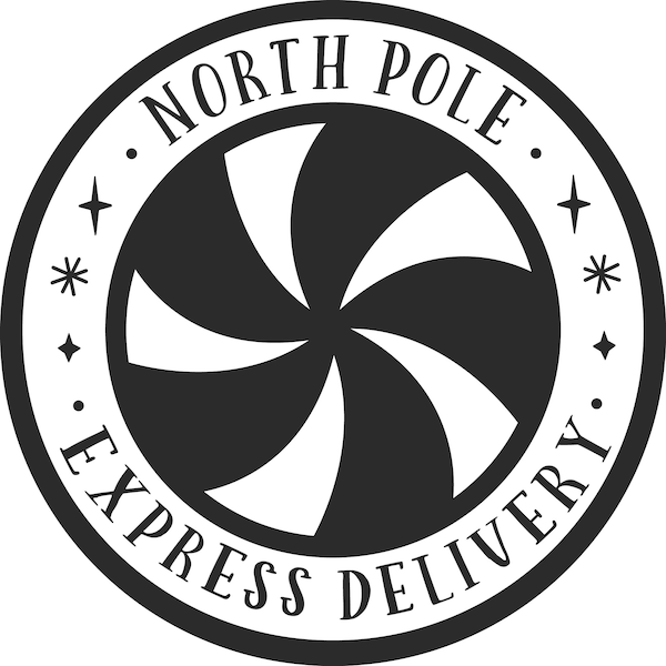 Francobolli di Natale SVG / Francobollo SVG / Francobolli di Babbo ...