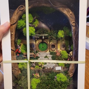 Hobbit House Decoration, Hobbit Hole Diorama, Hobbitcore Decor ...