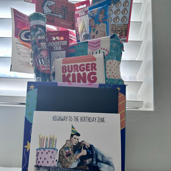 Funny 'highway to the Birthday Zone' Greeting Card, Happy Birthday Card ...