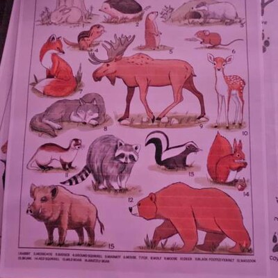 Zoo Animals Play Dough Mats Fine Motor Skills Visual Cards Montessori ...