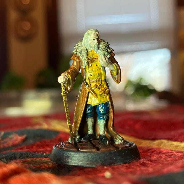 Human, Female, Cleric, Druid in Splint Armor and Leather Pants, Wooden ...