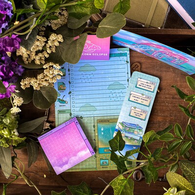 Dreamy Thoughts Cute Aesthetic Sticky Notes - Etsy