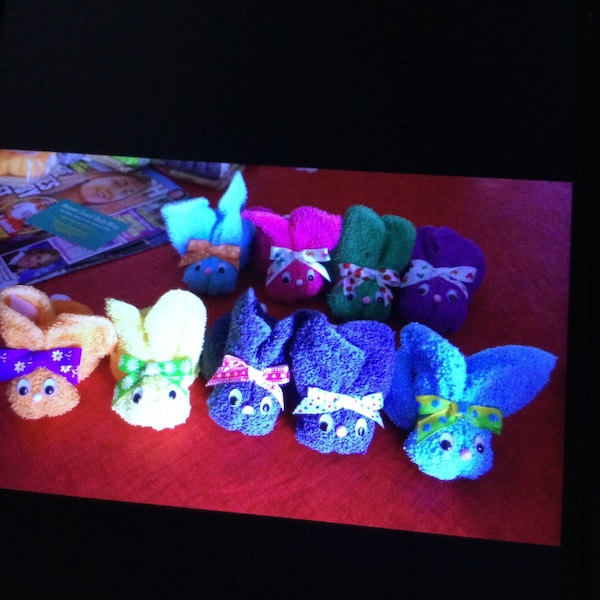 Boo Boo Bunnies in Pastel Colors Easter Baby Shower Favor - Etsy