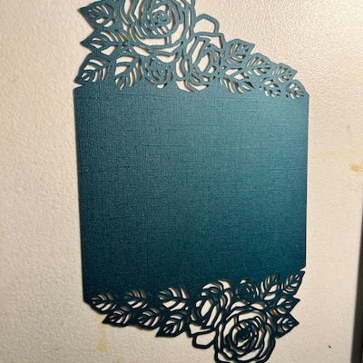 Princess Party Invitation SVG 5x7, Quinceanera Invitation Svg, Wedding ...