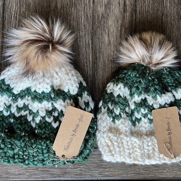 The Louie Toque - Knitting Pattern - All Sizes - Adult - Teen - Child ...