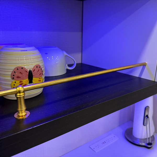Brass Shelf Rail tipping Rail/gallery Rail Expand and Read item Details ...