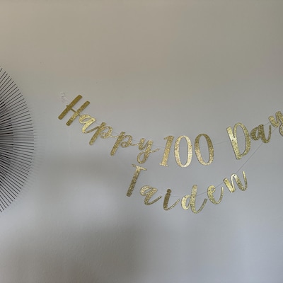 100 Years Loved Cake Topper 100 Birthday Cake Topper 100 Anniversary ...