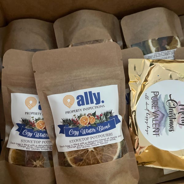 10 PCS Personalized Christmas Morning Stovetop Potpourri, Winter ...