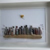Pebble Art Laundry, Sea Glass Birds Laundrry Picture, Birds Pebble Art ...