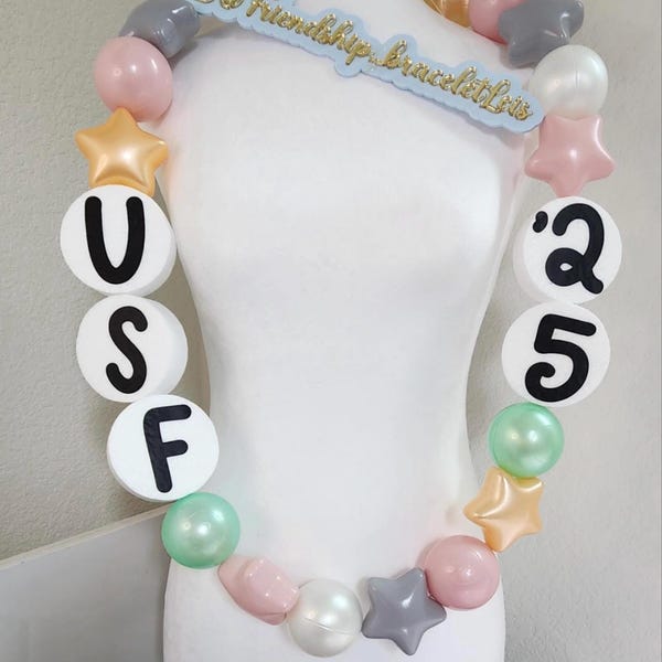 Friendship Bracelet Style Lei or Sash - Etsy