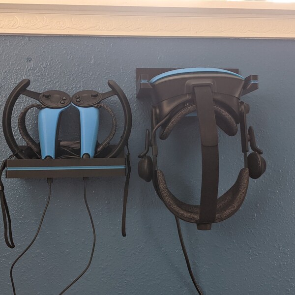 Valve Index WX Wall Mount for Index Controllers and Headset - Custom ...