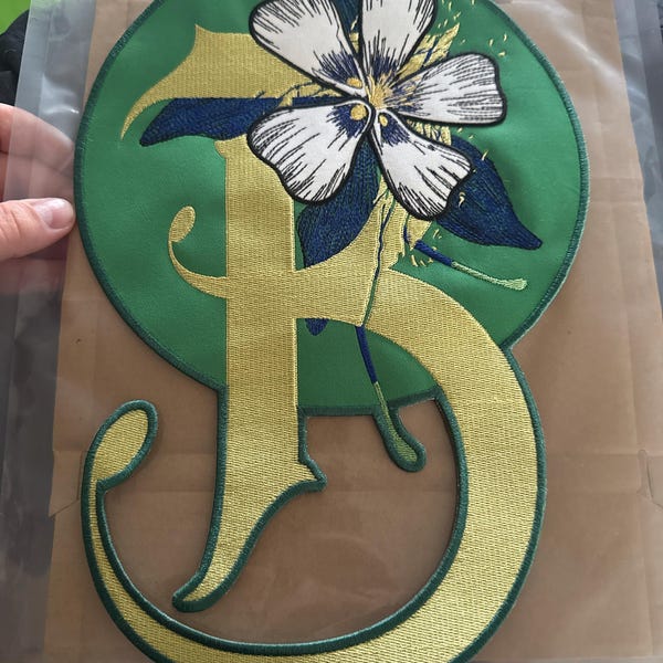 Faith Over Fear Patch Iron On, Christian Embroidered Applique Patch ...