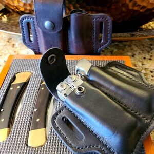 Custom Sheath for Leatherman Multi Tool and Flashlight EDC | Etsy